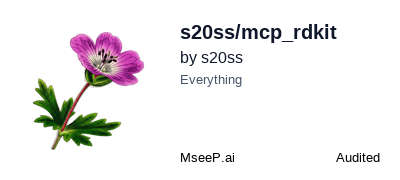 GitHub - s20ss/mcp_rdkit